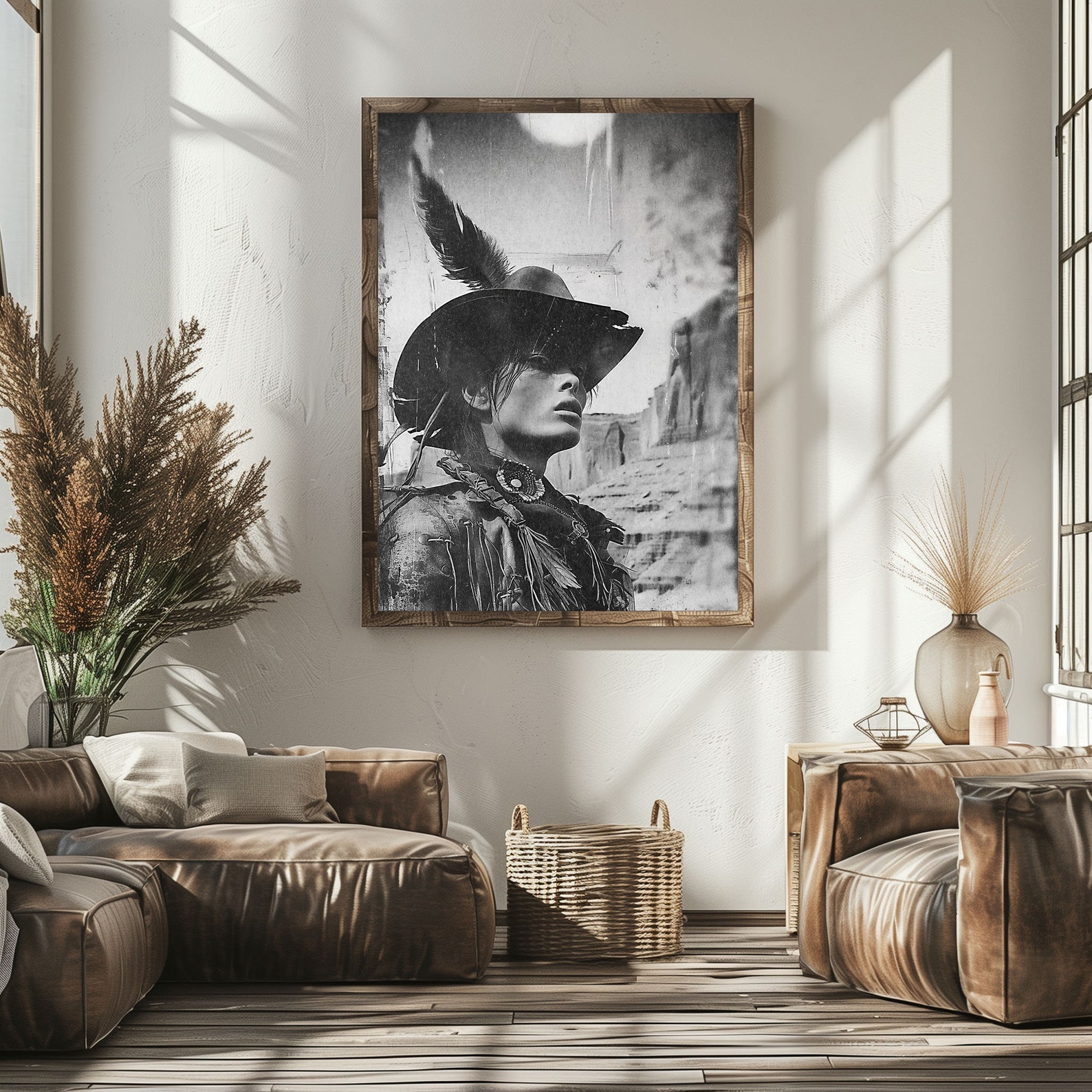 Cowgirl Wall Art, Western Wall Art, Retro Prints Western Gallery Wall ...