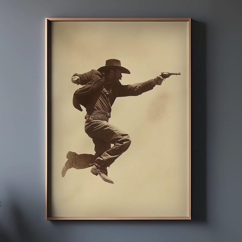 Western Eclectic Print - Etsy