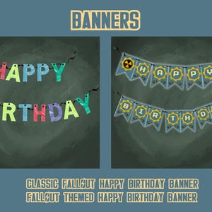Fallout Birthday Party Bundle | Instant Download | Editable Template ...