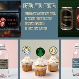 Fallout Birthday Party Bundle | Instant Download | Editable Template ...