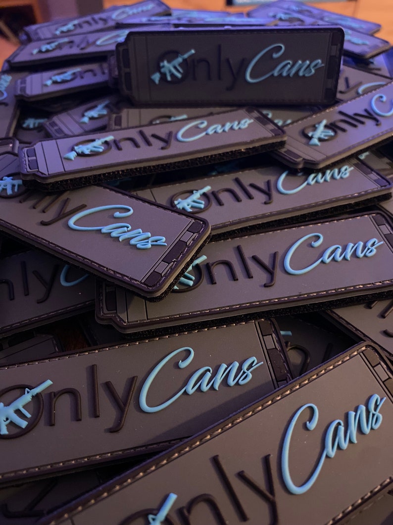 Onlycans 3D PVC Morale Patch Hook & Loop - Etsy