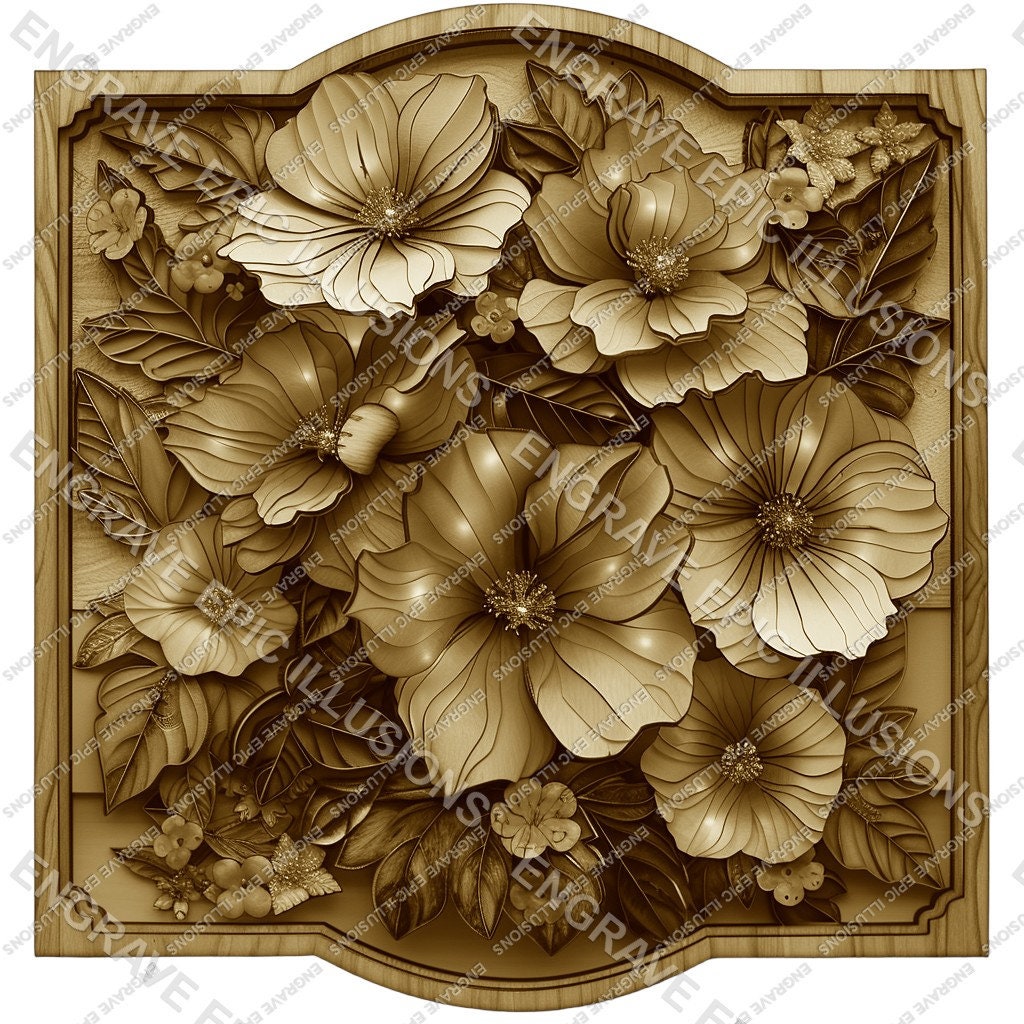 Laser Burn PNG 3D Illusion Glowforge Design for Laser Burning Images ...