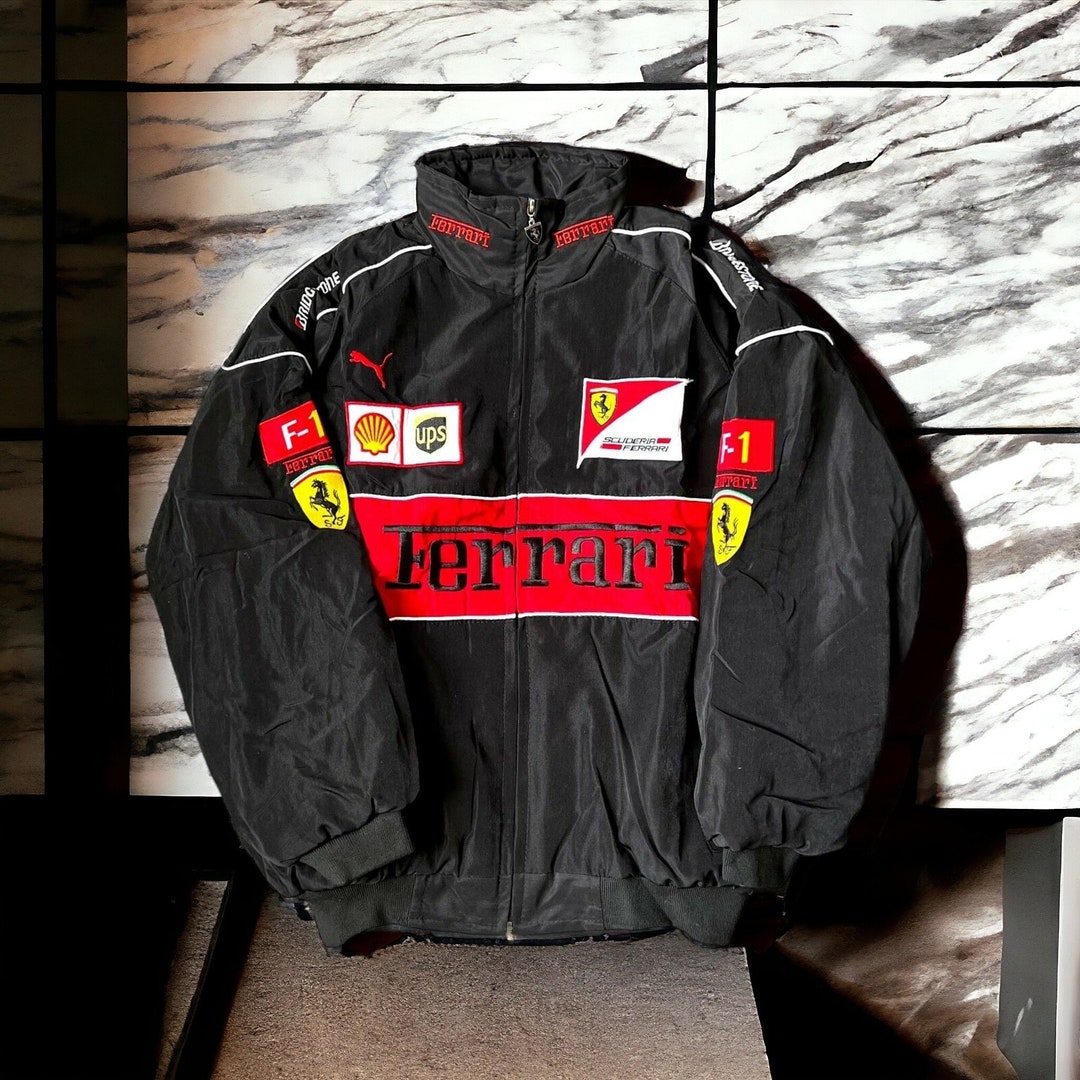 Ferrari F1 Jacket, Vintage Racing Jacket, Formula 1 Vintage Jacket ...