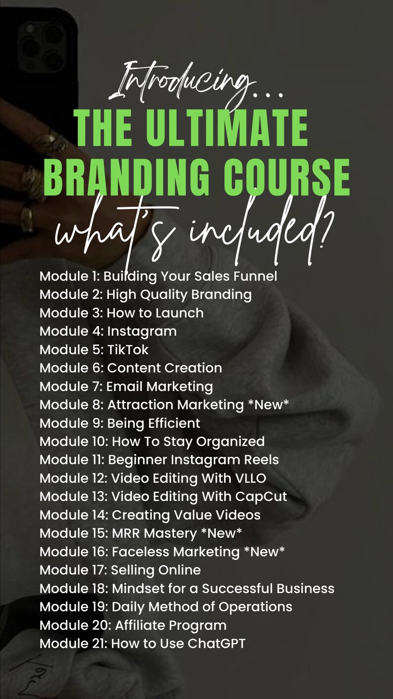 UBC - the Ultimate Branding Course With Master Resell Rights + 100% ...