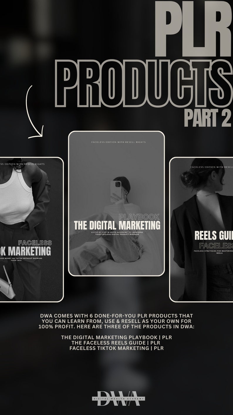 The Ultimate DWA Remastered Full Course With MRR/PLR and 100% Profits ...