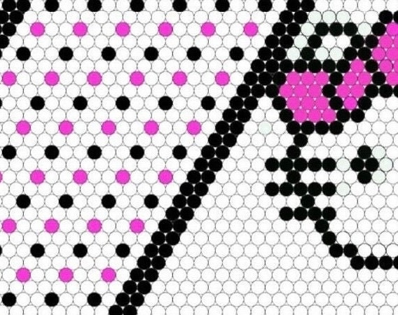 Dotted Kitty 5mm 20oz Rhinestone Pattern - Etsy