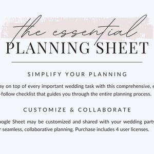 LDS Temple Wedding Planning Checklist | Google Sheet Spreadsheet ...