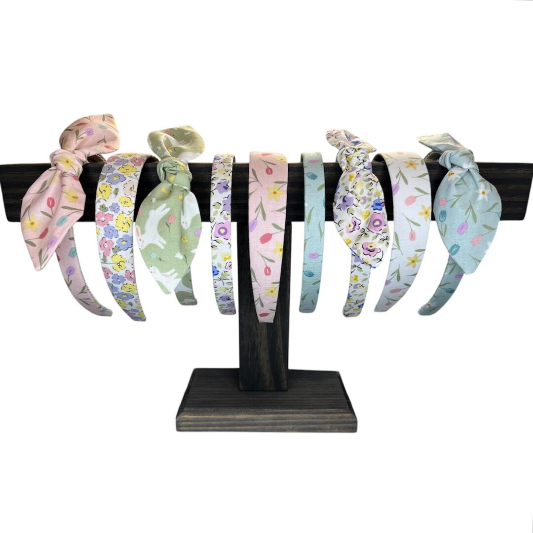 Easter Headbands Women or Girls Covered in Bunny, Tulip, and Floral ...
