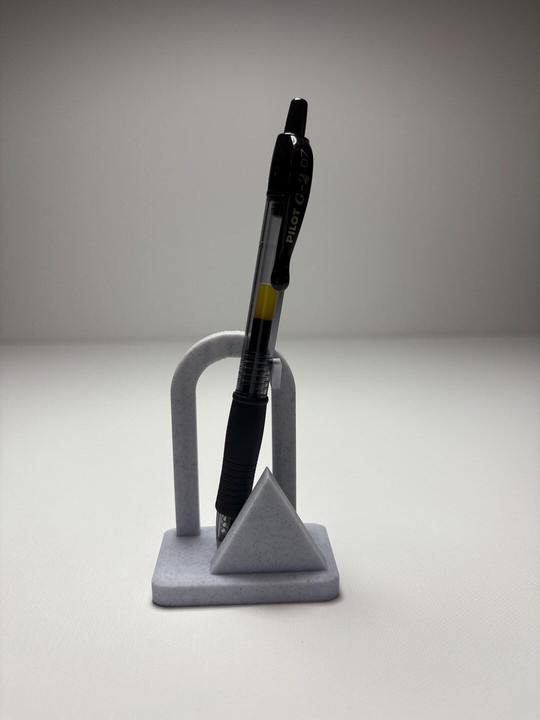 Abstract Pen Holder | Modern Desk Decor | Sculptural Office Accessory ...
