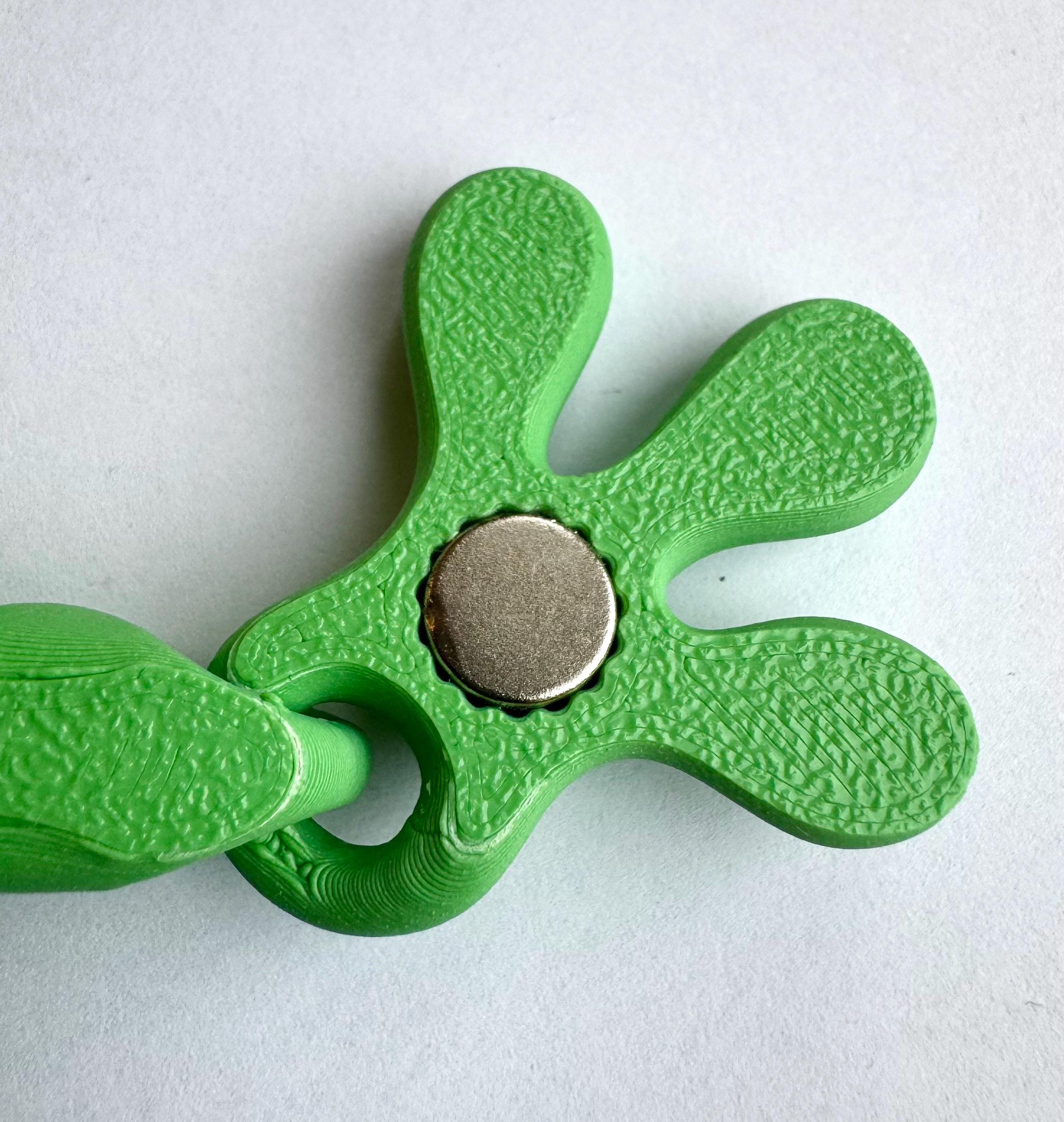 Frank the Frog - Fidget Toy With Flexible Joints and Magnets - Etsy