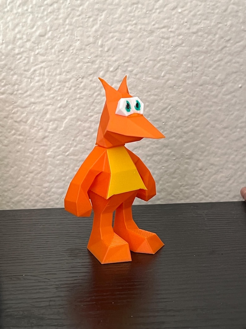 3d-printed Jinjo Figurine: Banjo-kazooie Inspired Statue - Etsy