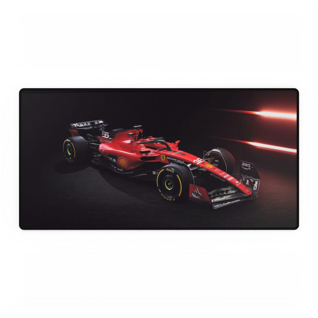 Formula One Desk Mat, Racing Track Office Pad, F1 Mouse Pad, Grand Prix ...