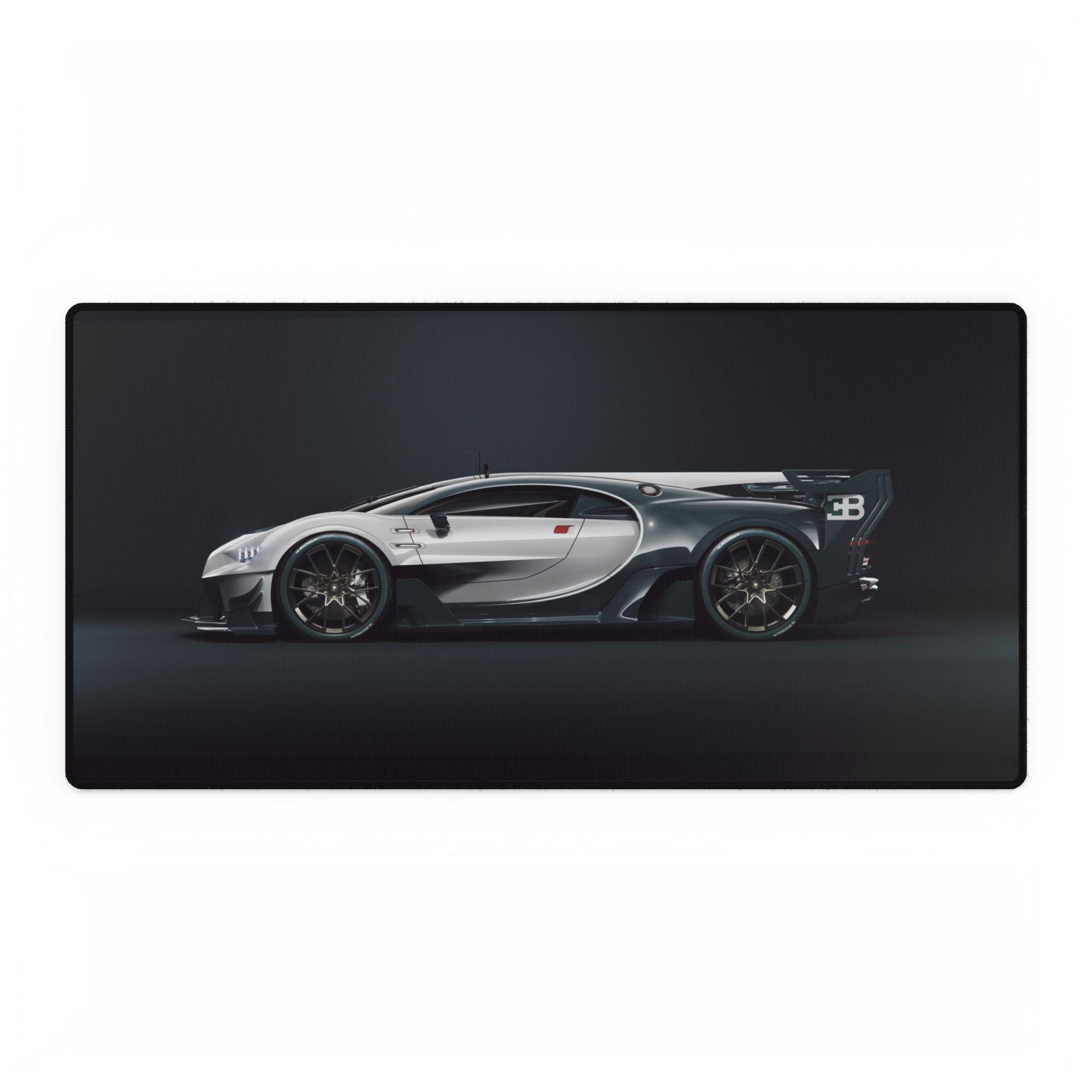 Bugatti Chiron Car Desk Mat, Mouse Pad - Automotive Gaming Office Desk ...