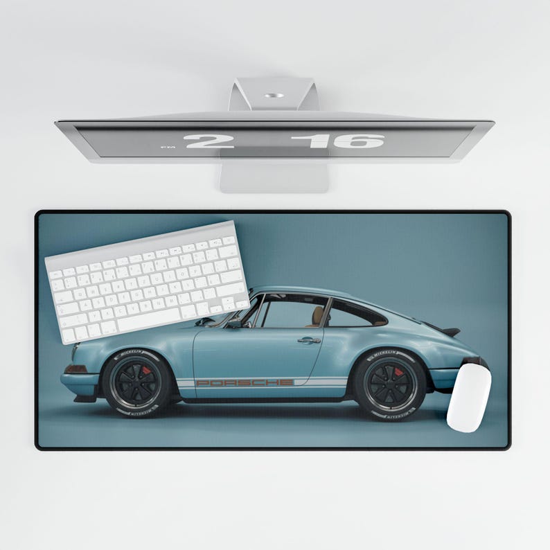 Vintage Porsche Cars Desk Mat: Classic Car Enthusiast Gift - Etsy