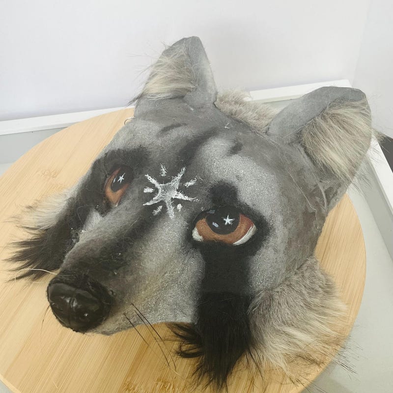 Raccoon Mask - Etsy