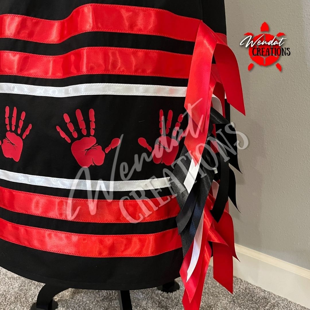 MMIW - Ribbon Skirt W/ Pockets & Tails (made to Order) - Etsy