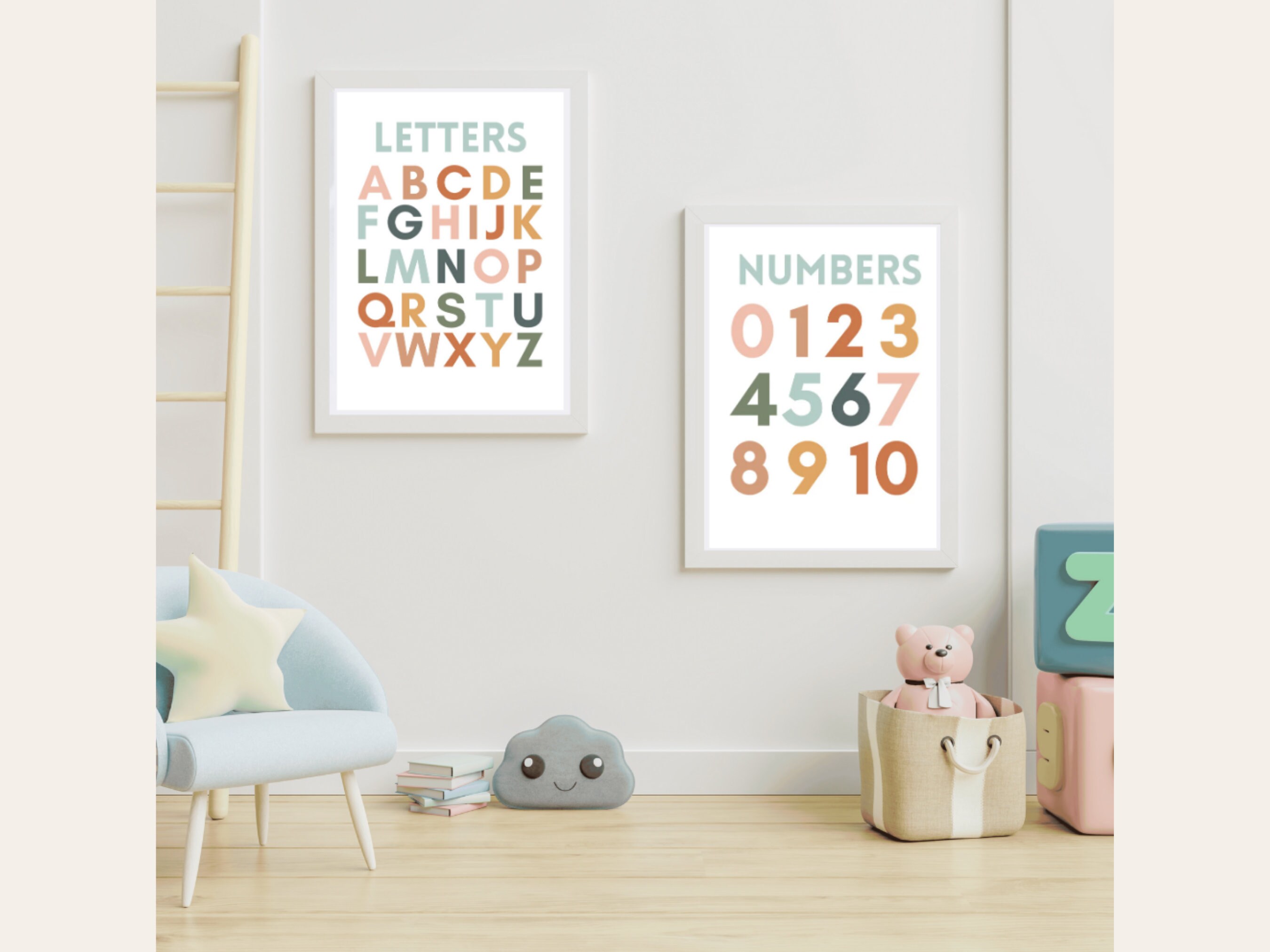 Educational Posters Bundle, Montessori Classroom Decor, Preschool Wall ...