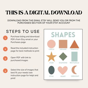 Educational Posters Bundle, Montessori Classroom Decor, Preschool Wall ...