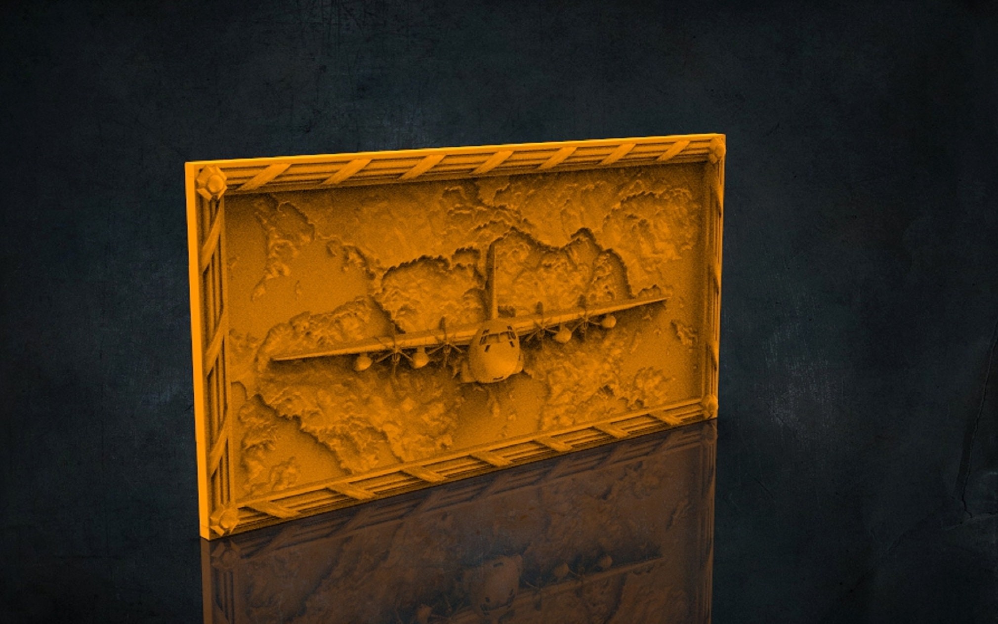 Airplane Cnc Router Files for Wood: Dxf, Dwg, Eps, Stl, Svg, Laser ...