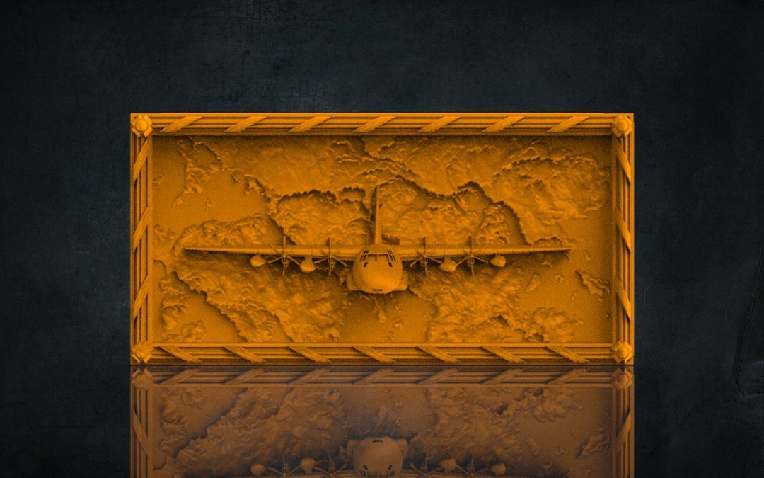 Airplane - Cnc Router Files for Wood: Dxf, Dwg, Eps, Stl, Svg, Laser ...