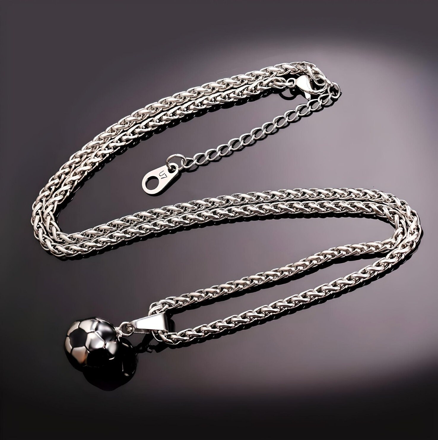 Stainless Steel World Cup Jewelry Pendant for Soccer Fans and ...
