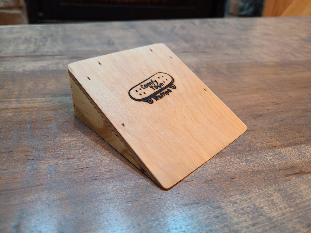 Small Kicker Ramp - Comfytown Ramps Modular Fingerboard Park - Etsy