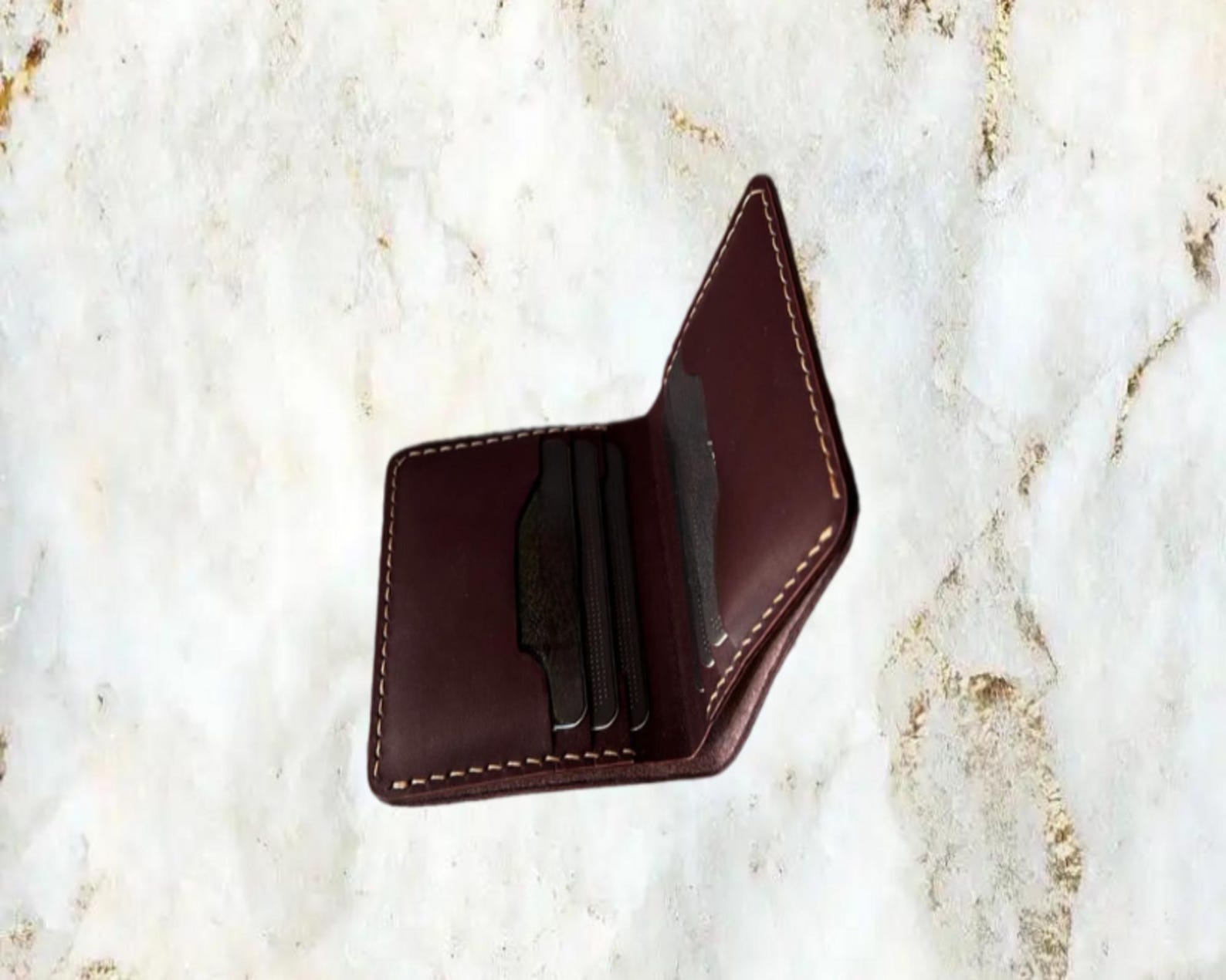 Wallet Model 7: Leather Crafting PDF & DXF Template With Stitching ...