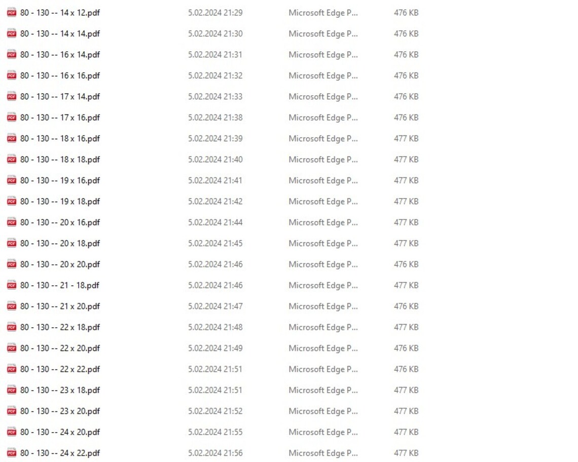 130 Mm X 80 Mm PDF and DXF Model for Watch Strap Pdf and Dxf Digital ...