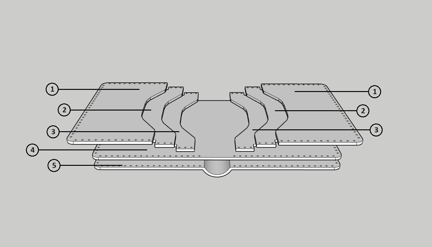 Wallet Model 7: Leather Crafting PDF & DXF Template With Stitching ...