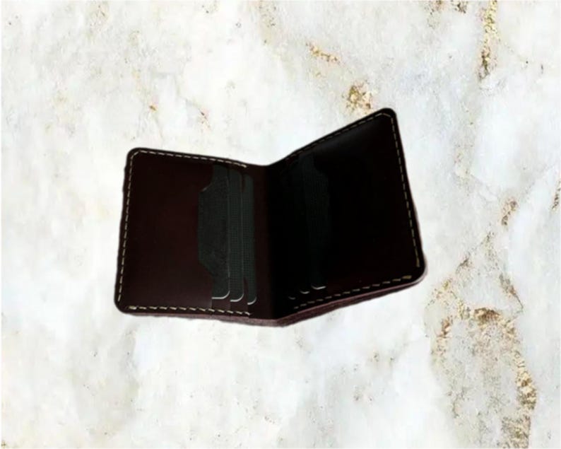Wallet Model 7: Leather Crafting PDF & DXF Template With Stitching ...
