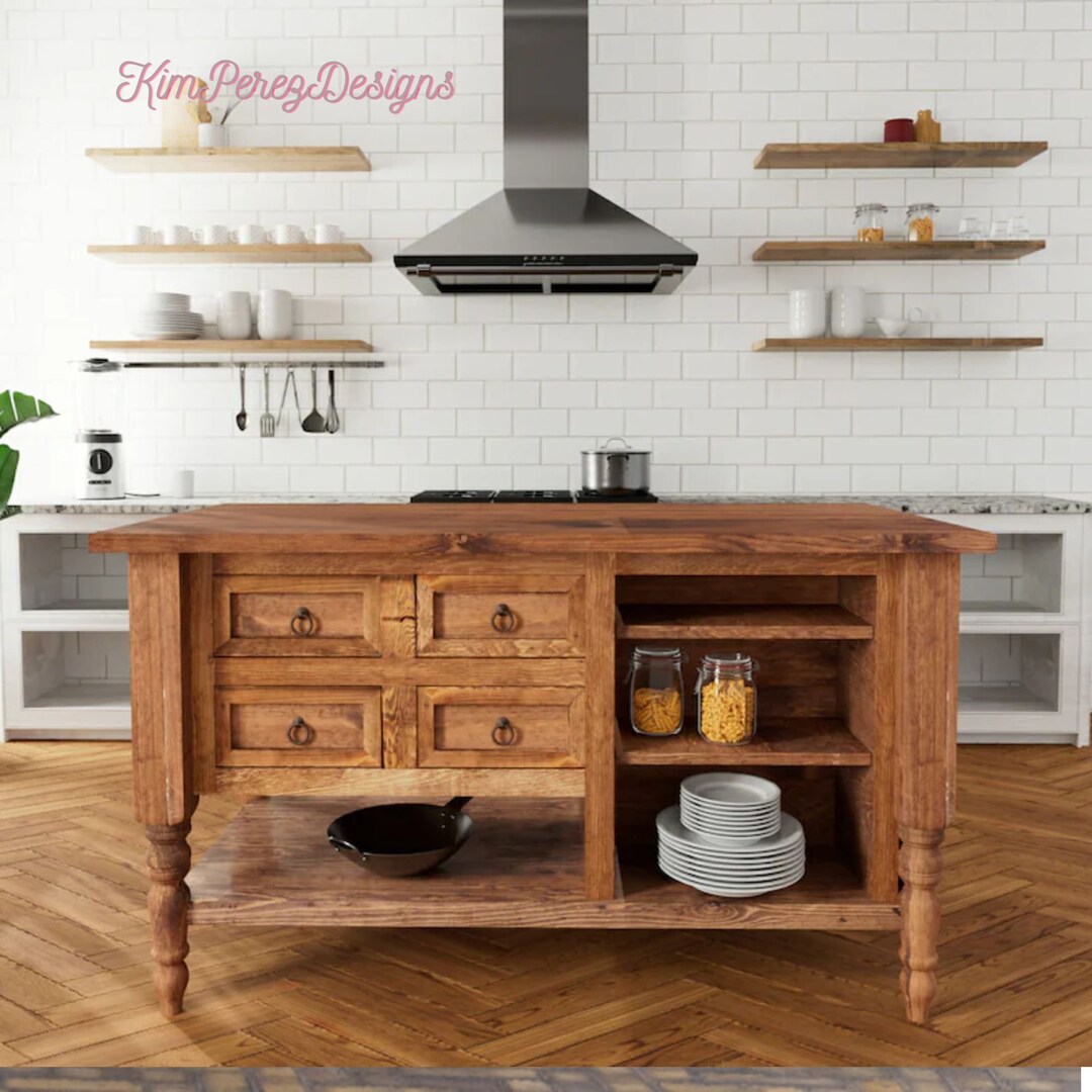 Cooper Kitchen Island - Etsy