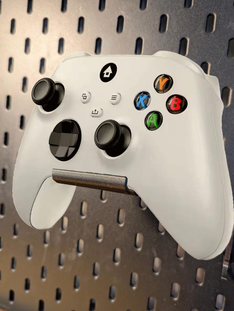 Xbox Series Controller Mount for Ikea Skadis Pegboard, Customizable ...