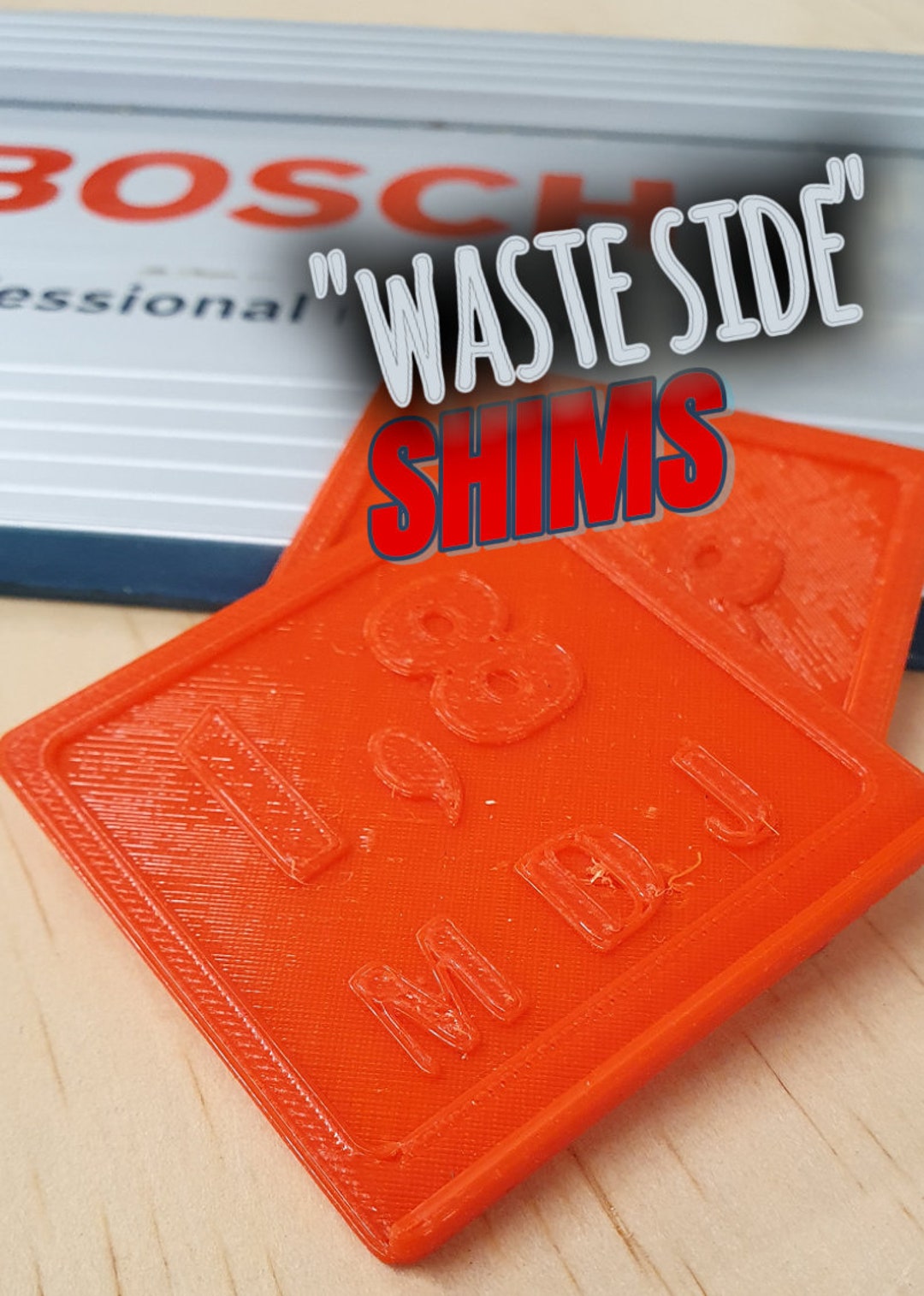 Track Saw Kerf Shims: Woodworking Jig for Accurate Cuts - Etsy