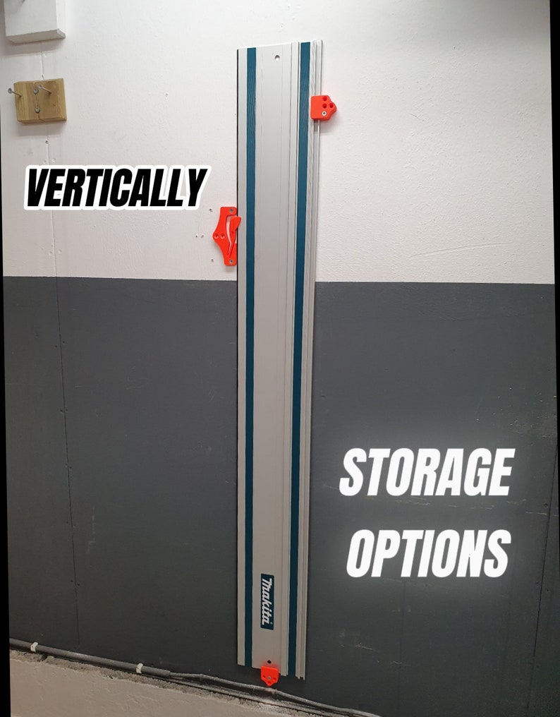 Makita/milwaukee/festool Guide Rail Wall Mount for Shop Garage ...