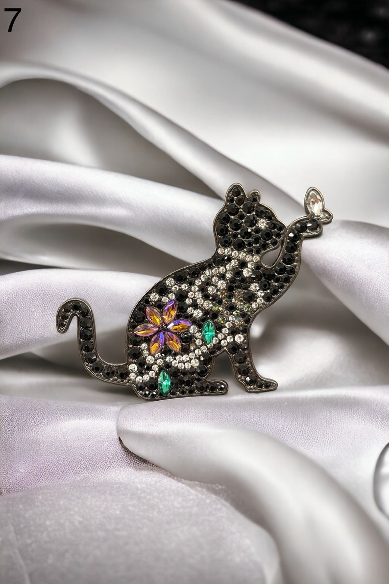 Rhinestone Phoenix Brooch, Colorful Animal Jewelry - Etsy