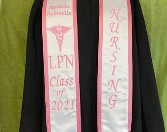 Custom RN-BSN Nursing Graduation Stole - Etsy