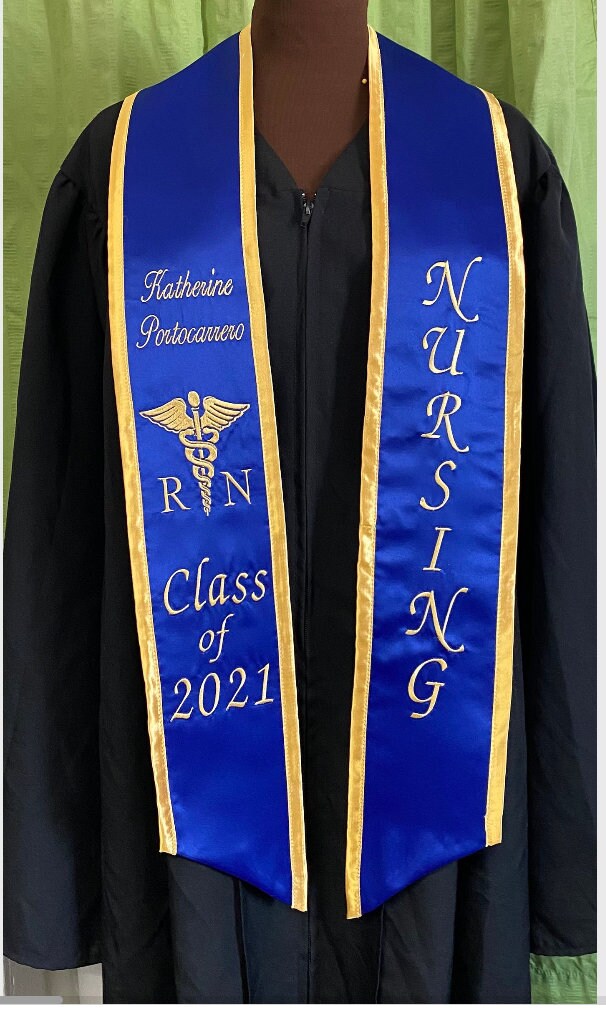 Custom RN-BSN Nursing Graduation Stole - Etsy