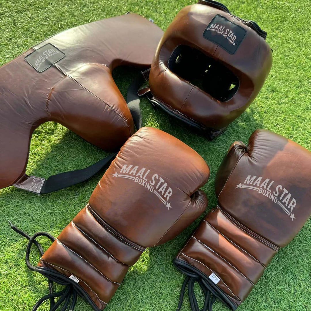Chocolate Brown Boxing Full Kit by Maalstar Champions Choice Made up ...