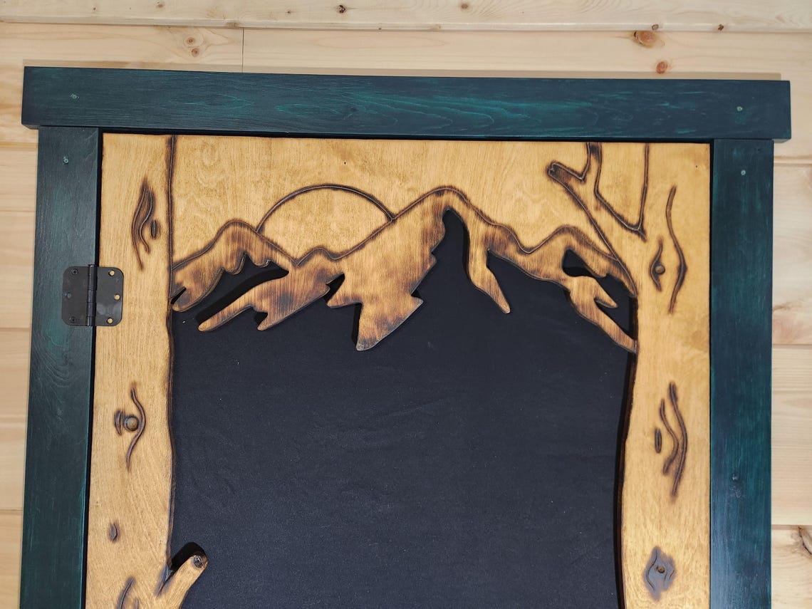 Elk Carved Screen Door, Custom-made, Rustic, Wildlife, Cabin Decor ...