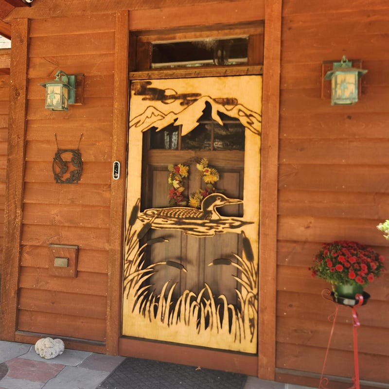 Farmhouse Screen Door - Etsy