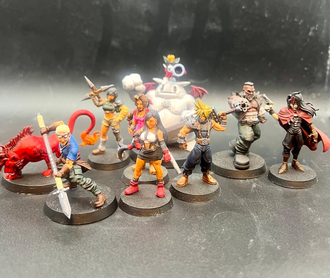 FF7 Miniatures - Etsy Australia