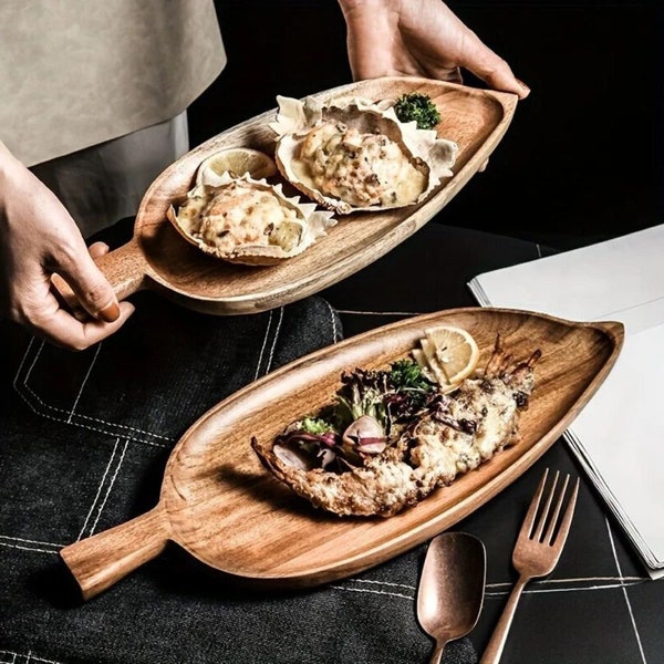 Wooden Sushi Plates - Etsy