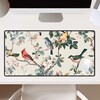 Bird Desk Mat | Tropical Birds | Cottagecore Desk Mat | Office ...