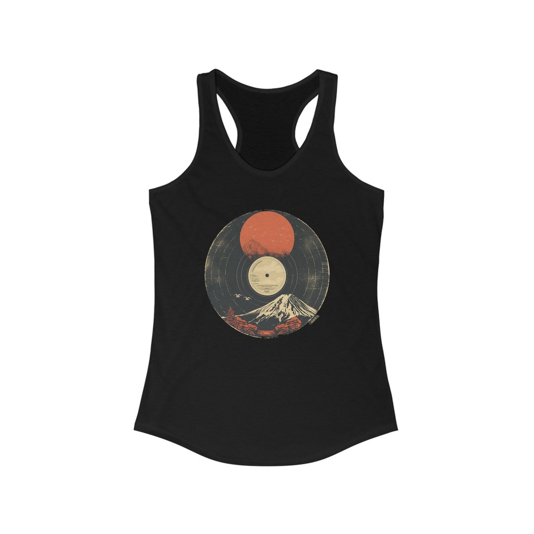 Dj Turntable Vinyl Record Women's Ideal Racerback Tank - Etsy