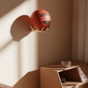 Hand-held Basketball Wall Decoration: Sports-themed Interior Decor ...