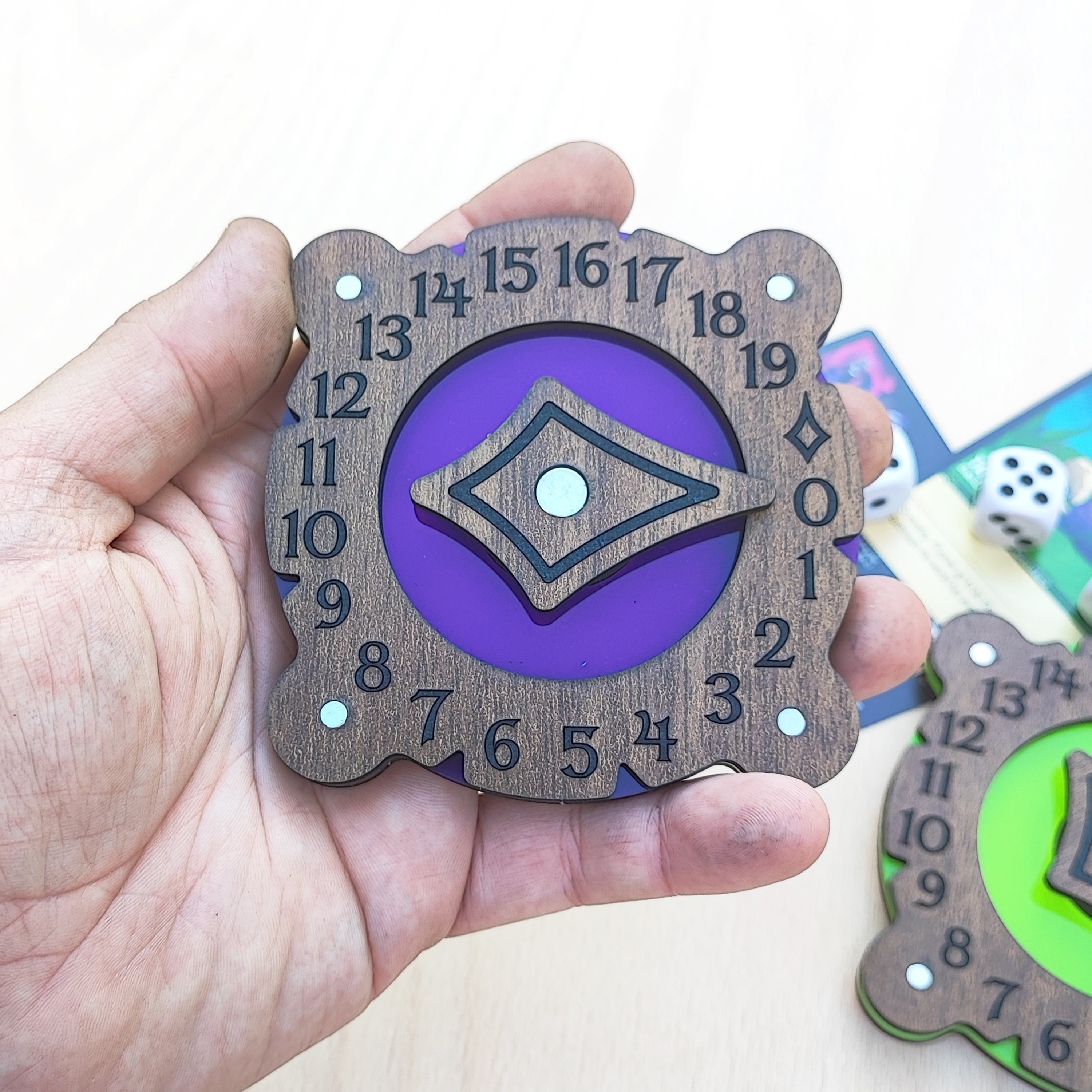 Lorcana Clock Lore Tracker - Laser Cut Files 3mm - Digital Product PDF ...