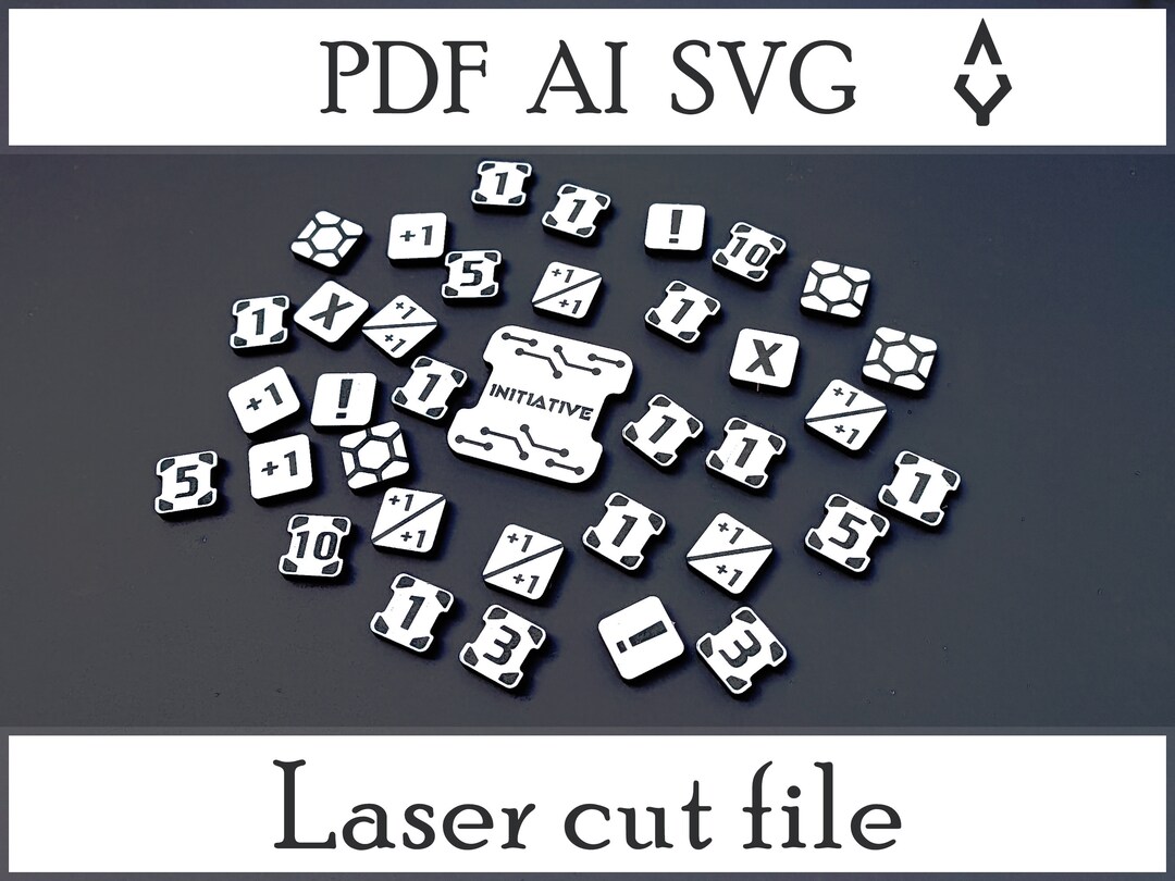 SW Unlimited TCG Stormtrooper Token Set Laser Cut Files 3mm Digital ...