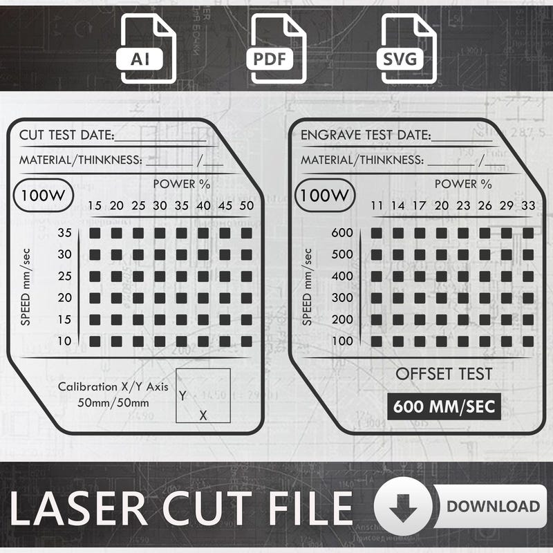 Laser Cut Templates - Etsy