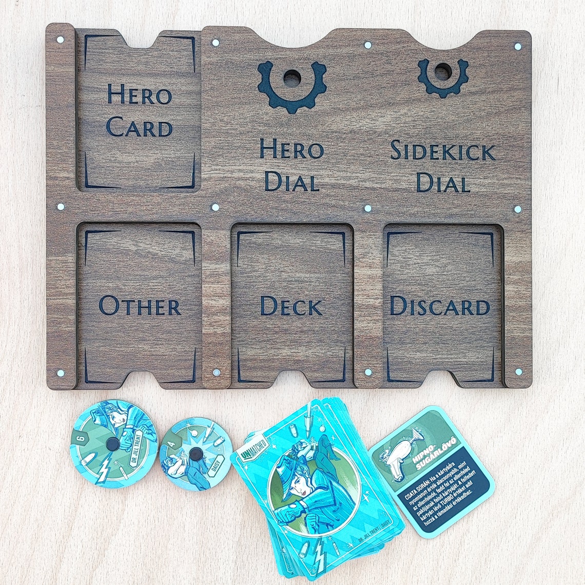 Unmatched Dashboard - Board Game Accessories - Laser Cut Files 3mm ...