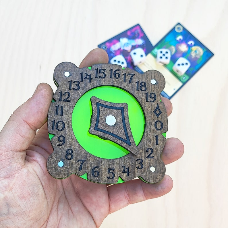 Lorcana Clock Lore Tracker - Laser Cut Files 3mm - Digital Product PDF ...